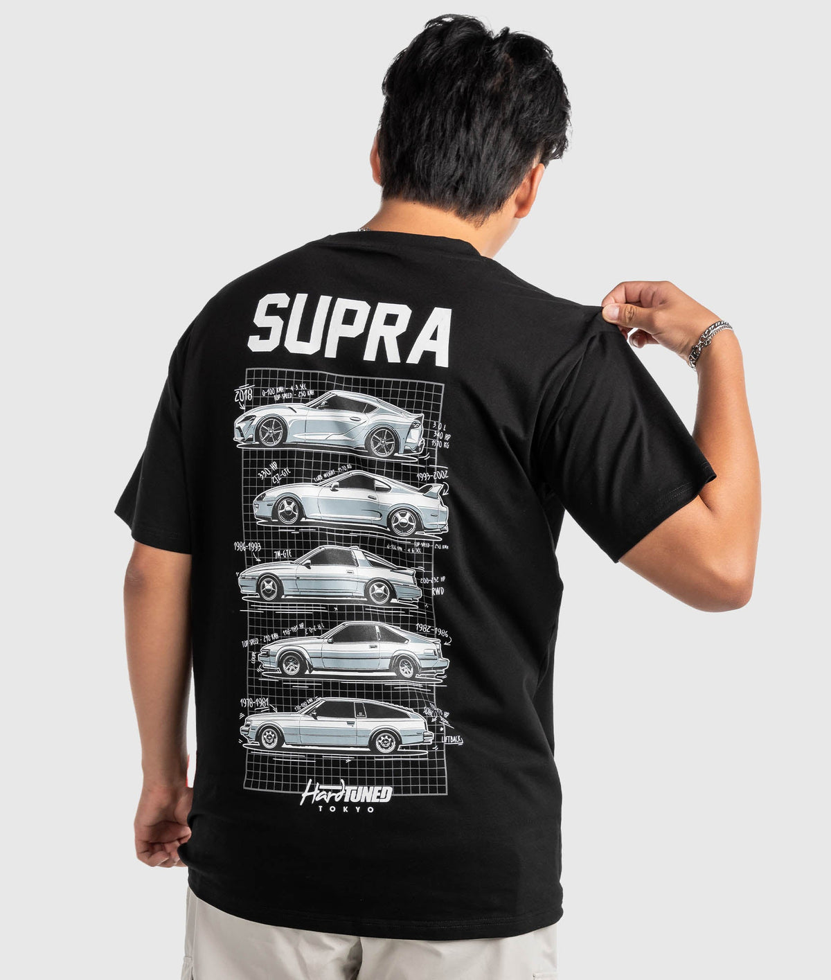 Toyota Supra Generations Tee - Hardtuned