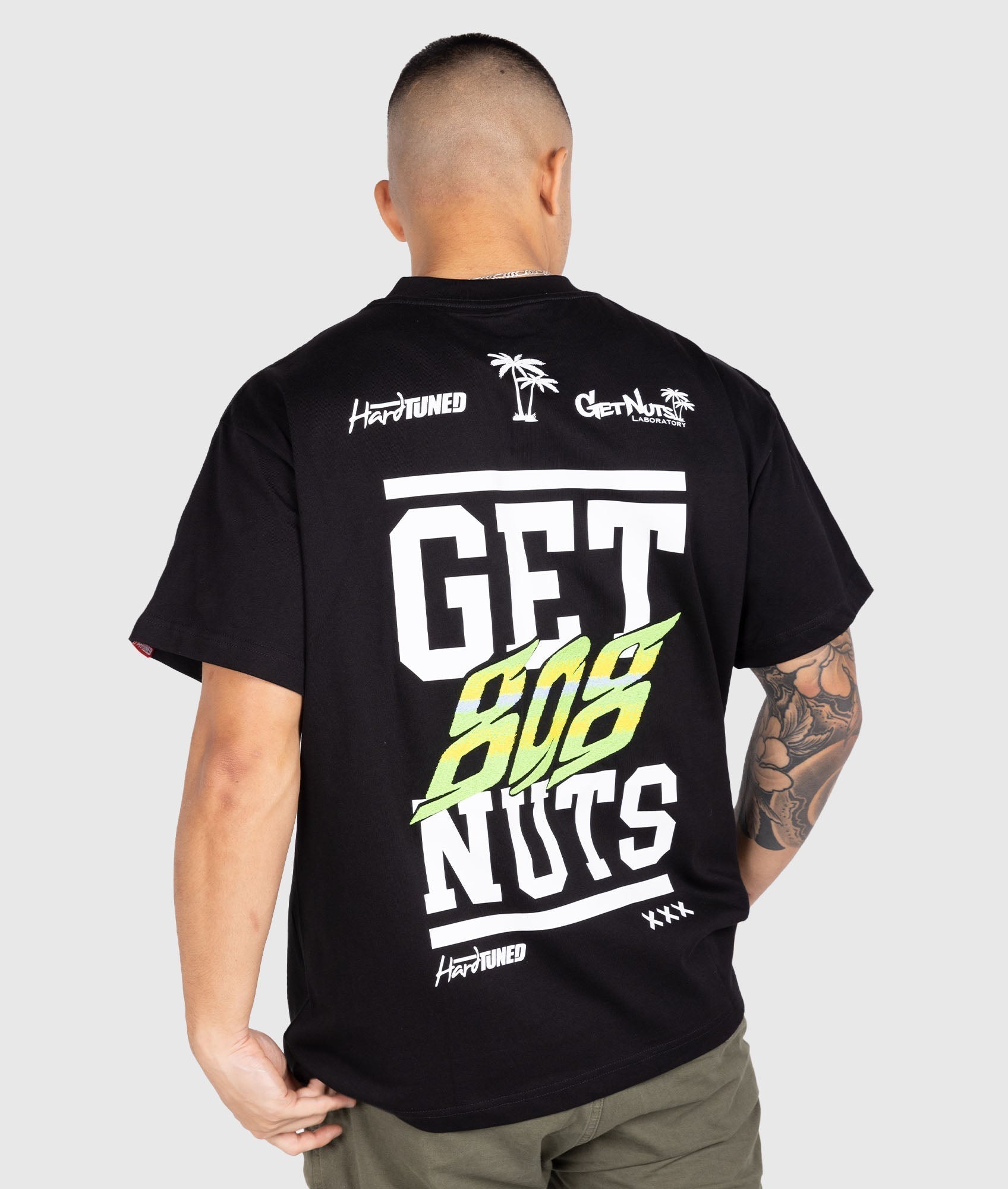 Forrest Wang / Get Nuts Labs College Tee – Hardtuned
