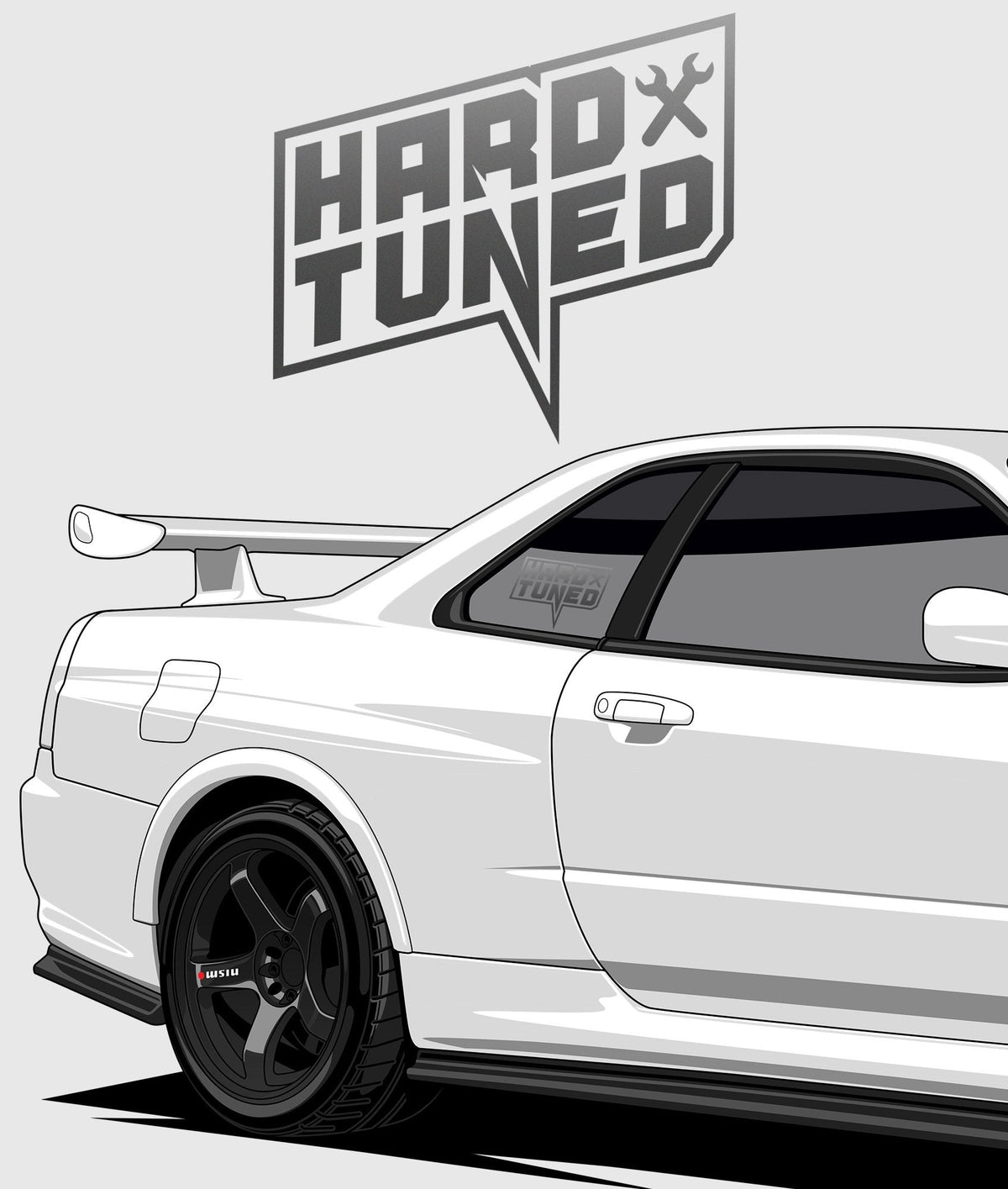 HardTuned Pitstop Vinyl Sticker - Hardtuned