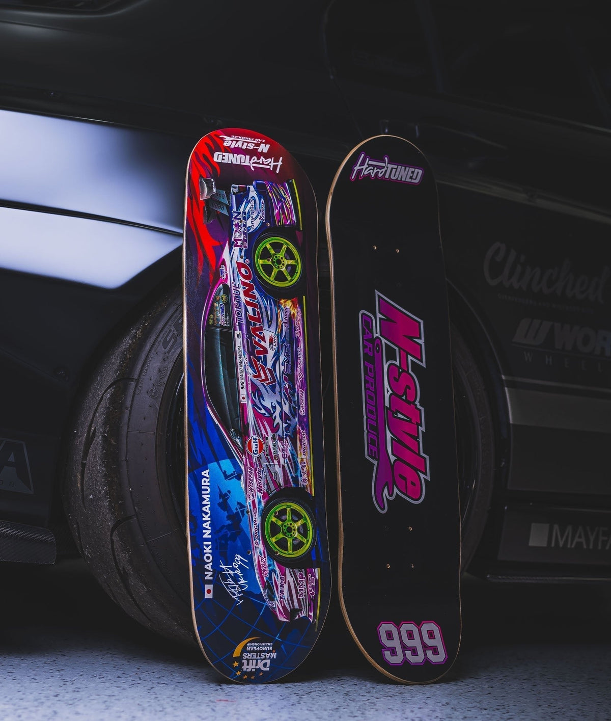 Naoki Nakamura Skate Deck - Hardtuned